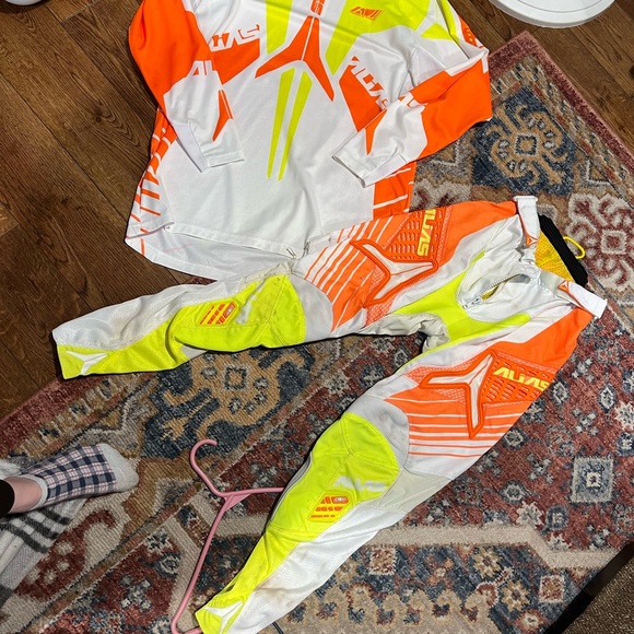 Alpinestars | Other | Alpinestars Orange And Yellow Racing Suit | Poshmark